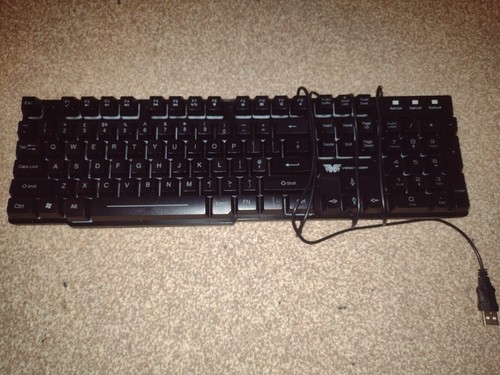 RGB GAMING VENO SCORP KEYBOARD - GREAT CONDITION | eBay UK