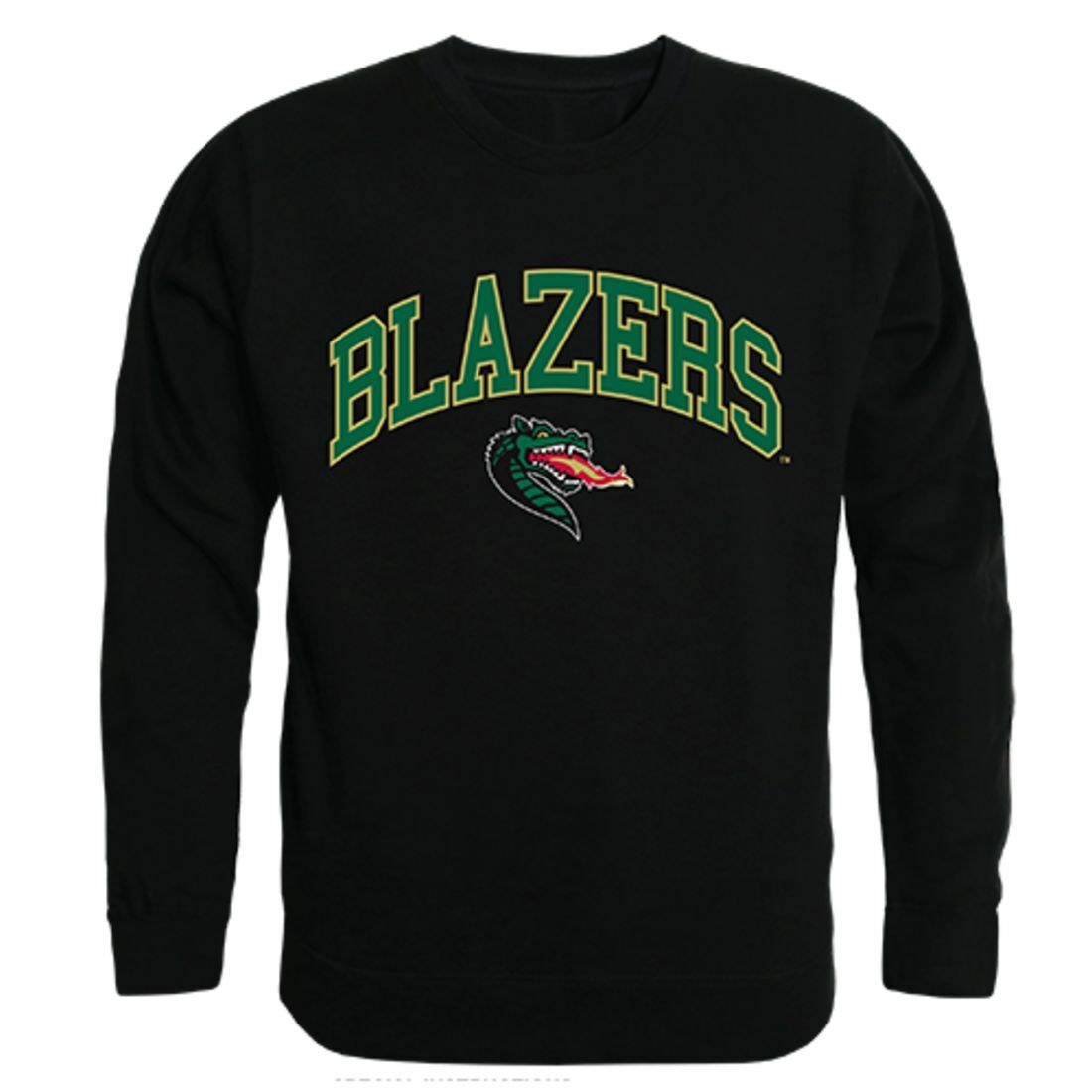 UAB University of Alabama at Birmingham Campus Sweatshirt Sweater Black ...