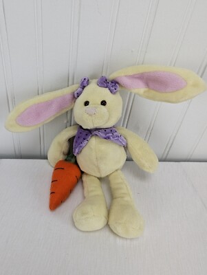 Gund Easter Flapadoodles Yellow Bunny Rabbit Plush 9" Stuffed Animal ...