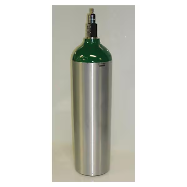 Medical Oxygen Aluminum Tank Size D (M-15) With Valve - Empty | eBay