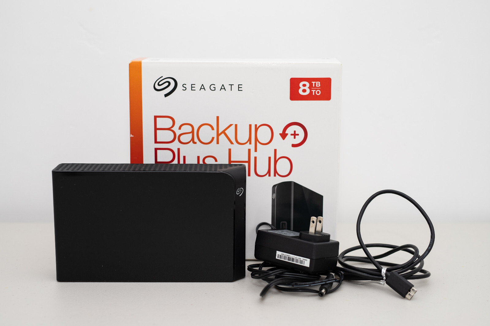 Seagate Backup Plus Hub 8 TB External Hard Drive with Box and Cables ...