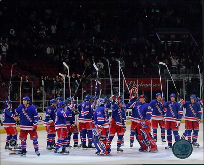 New York Rangers 2007 Team Salute NHL Licensed Unsigned Glossy 8x10 ...