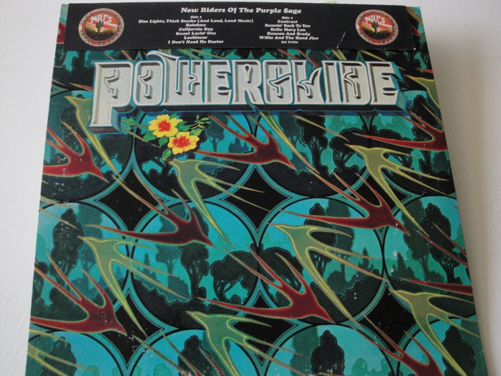 NEW RIDERS OF THE PURPLE SAGE powerglide VINYL LP ALBUM 1972 COLUMBIA ...