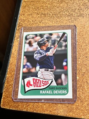 2023 Topps Archives Baseball 1965 Design # 185 Rafael Devers | eBay