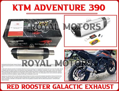 RED ROOSTER PERFORMANCE GALACTIC EXHAUST Fit For KTM Adventure 390 | eBay