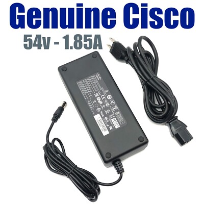 Genuine Cisco AC Adapter Power Supply 54V for Cisco Meraki MX65 MX68 ...