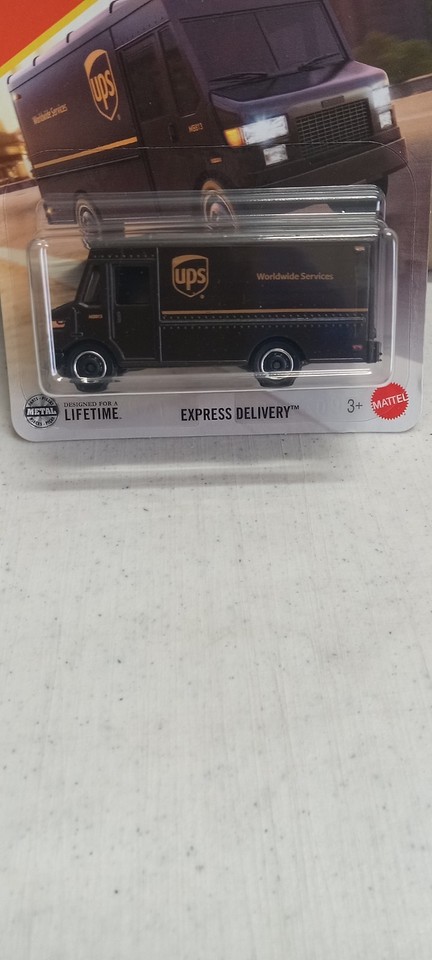 2025 MATCHBOX BROWN UPS EXPRESS DELIVERY # 68/125 BRAND NEW GREAT ...