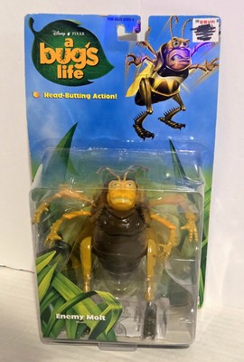 Disney Pixar A Bug's Life Enemy Molt Action Figure Mattel 1998 No ...