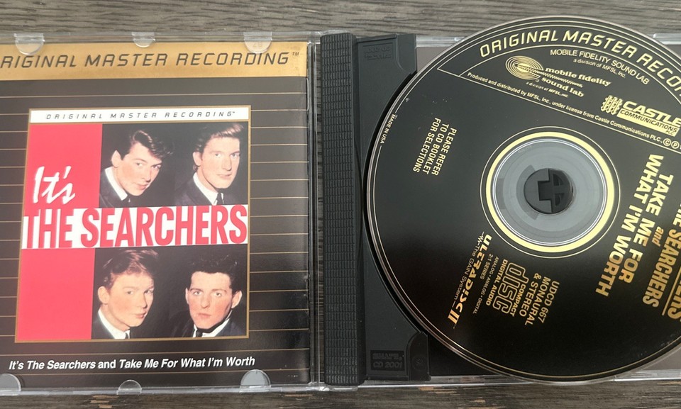 Searchers It's The Searchers MFSL Ultradisc 24k Gold CD UDCD667 ...