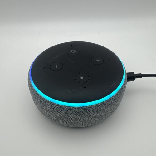 Amazon Echo Dot 3rd Generation Alexa Speaker - Heather Grey - With ...