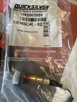 New Mercury Mercruiser Quicksilver Oem Part # 8M2003959 Sensor-O2 | eBay