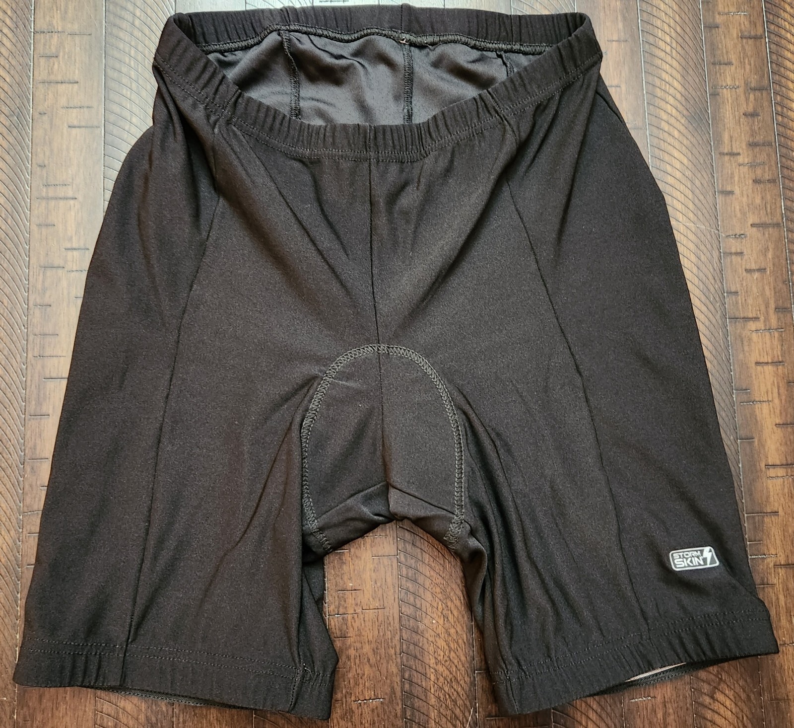 Storm Skim Padded Compression Cycling Shorts Mens Large Black | eBay