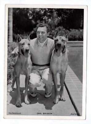 Photo Print Carl Brisson PARAMOUNT Trading Card Ross Publisher Actor | eBay