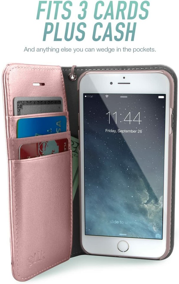 Smartish iPhone SE Folio Wallet Case for iPhone SE/8/7& 8+/7 ...