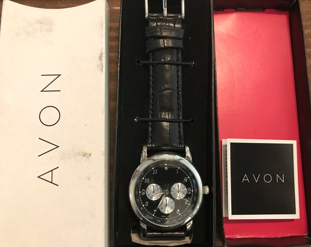 2009 Avon Men's Diamond Accent Watch for sale online | eBay