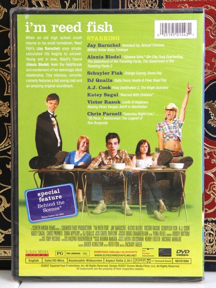 I'M REED FISH Jay Baruchel Alexis Bledel -- DVD NEW -- I SHIP BOXED ...