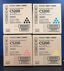 Ricoh Pro C5200S Toner Cartridges Set Yellow Cyan Black Magenta | eBay