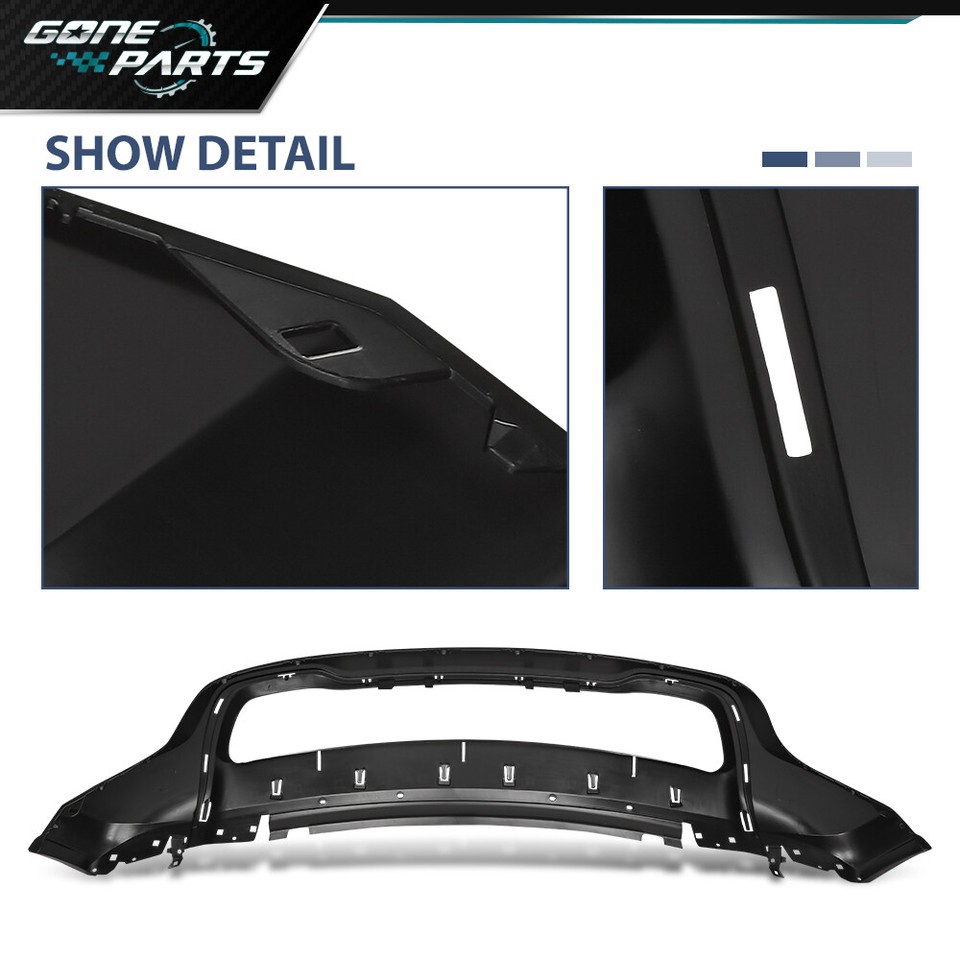Fit For 14-16 Jeep Grand Cherokee Textured Front Lower Bumper Cover ...