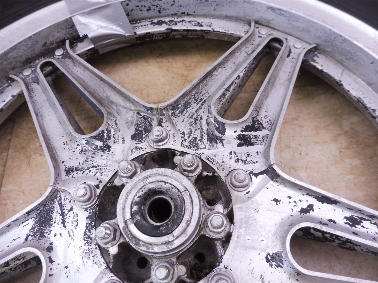 1980 Honda CB900C CB900 Custom H1456' front wheel rim comstar 19in | eBay