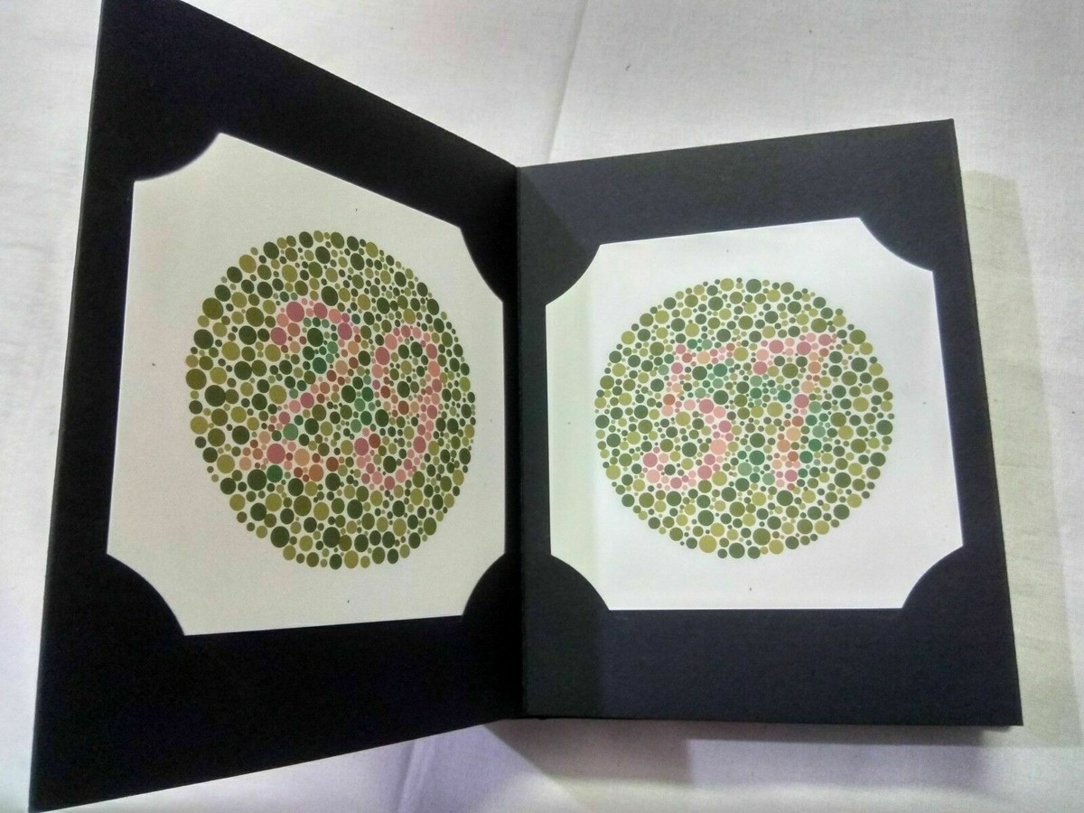 Ishihara Color Vision Test Book