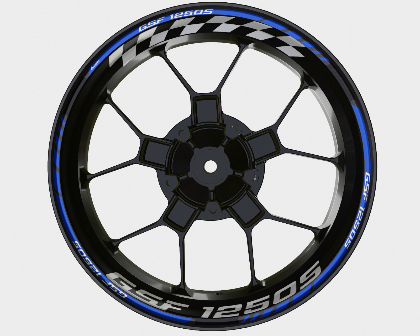 Suzuki GSF 1250S Felgenaufkleber Felgenaufkleber Klebeband Grafik ...