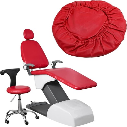 Dental Chair Cover PU Leather 4 part Waterproof Elastic Seat Protector ...