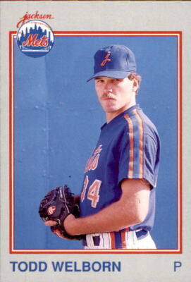 1989 Jackson Mets Grand Slam #7 Todd Welborn Ronda North Carolina ...