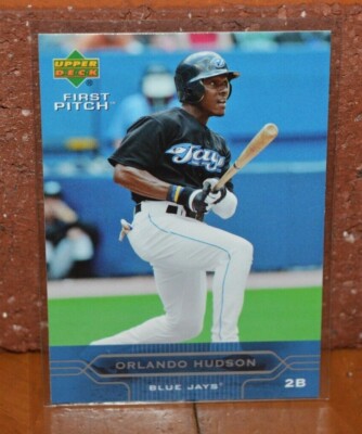 UD FIRST PITCH BASEBALL CARD 2005 PACK TO PENNY SLEEVE BLUE JAYS ...