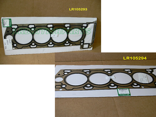 LAND ROVER CYLINDER HEAD GASKET SET 5.0L & 5.0L SC LR105293+LR105294 ...
