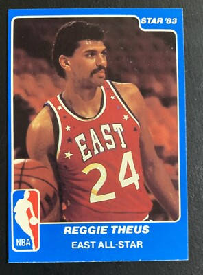 1983 STAR NBA All-Star #10 REGGIE THEUS Chicago Bulls Near Mint/Mint ...