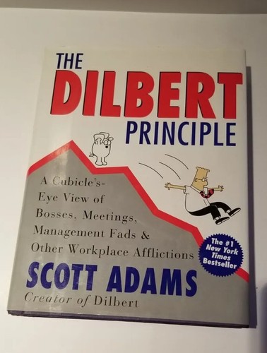 Dilbert Principle Scott Adams 1996 Business Humor Comics Management ...