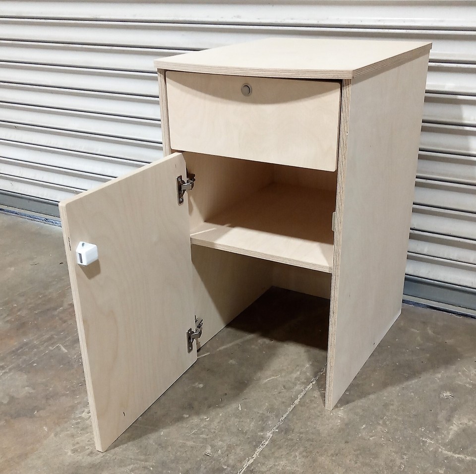 Camper Van Furniture Kitchen Pod - Cupboard & Drawer Flat Pack Unit POD ...