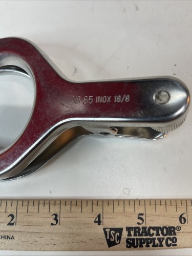 NO. 65 INOX 18/8 BALL & SOCKET SPHERICAL JOINT LABORATORY PINCH CLAMP ...