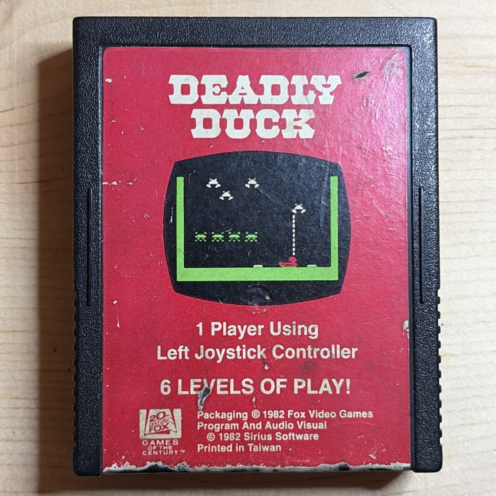 Vintage - Atari 2600 - 1982 Deadly Duck Game Cartridge Only - Untested ...