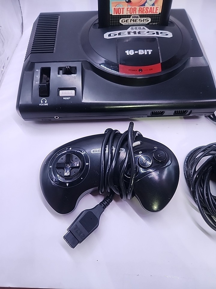 Vintage Sega Genesis 16 Bit Console System Model 1 1601 W/ Sonic | eBay