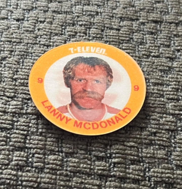 Lanny McDonald Calgary Flames Vintage Hockey Lenticular Hologram 7-11 ...
