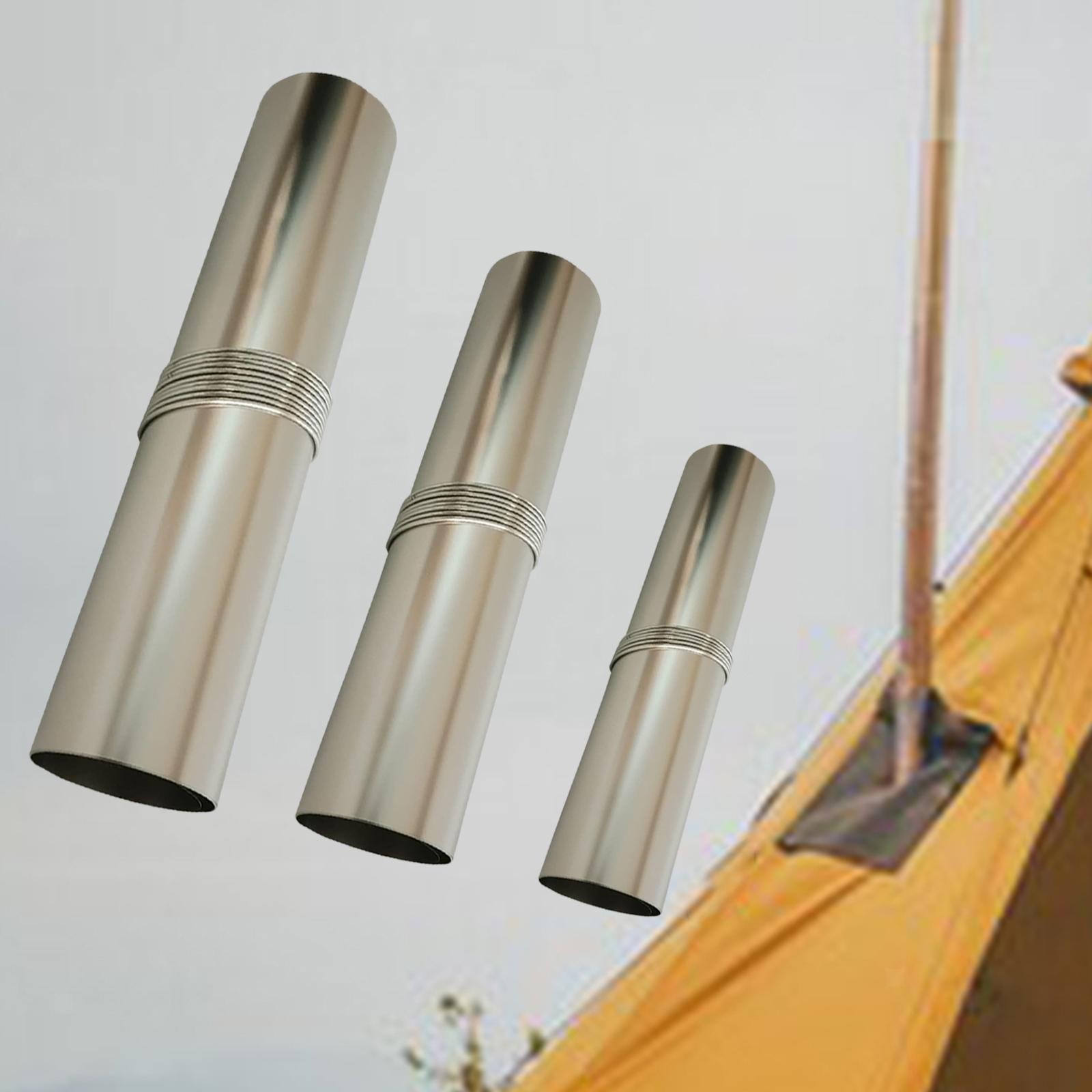 Stove Pipe Flue Extension Lightweight DIY with Rings,Stainless Steel ...