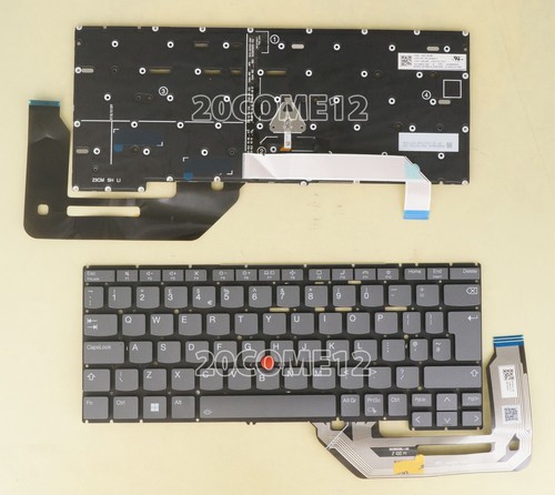 New for Lenovo Thinkpad X13 Gen 4 (Type 21EX, 21EY) keyboard Backlit UK ...
