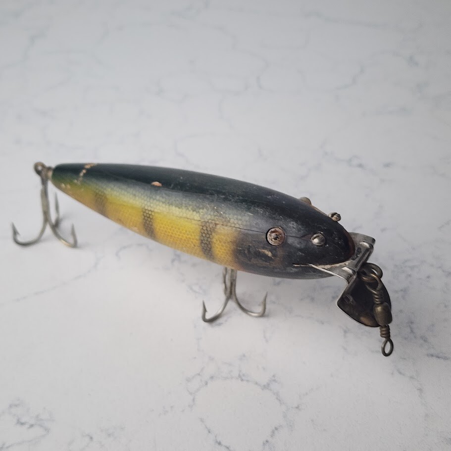 Early, Rounded, Torpedo Creek Chub Husky Musky in Perch | eBay