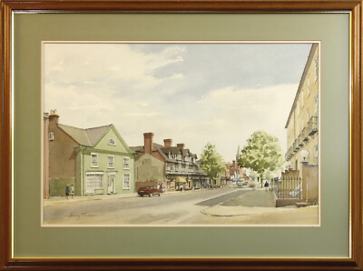 Watercolour by Harry Sheldon. Titled The Dower House '89" | eBay UK