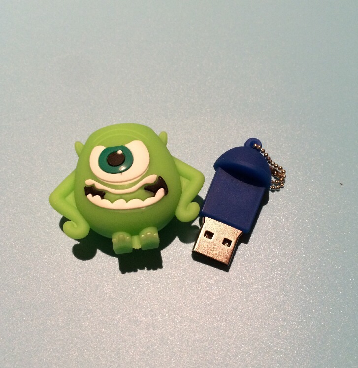 USB Flash Drives Monster University Cute Gift box 32G memory stick Mike ...
