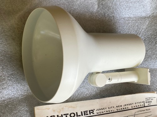NOS Mid Century Lightolier Track Light Lytespan Spot | eBay