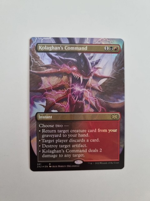 MTG Kolaghan's Command Double Masters 2022 381 Regular Rare for sale ...