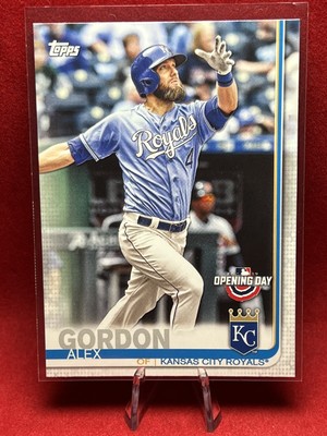 2019 Topps Opening Day **Alex Gordon** Baseball Card #58 - Kansas City ...