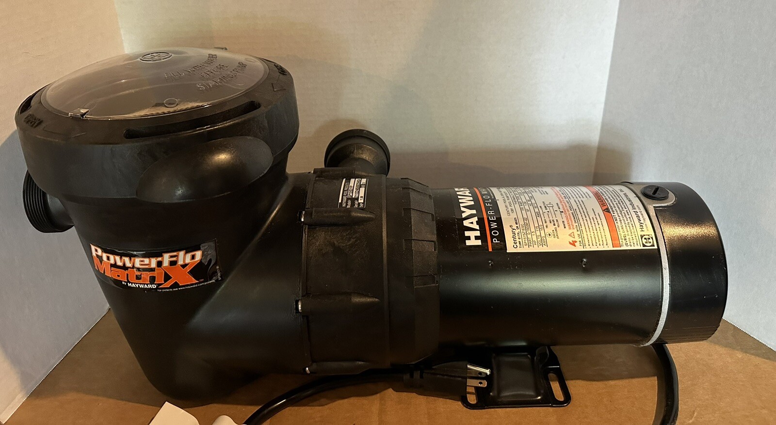 Hayward PowerFlo Matrix Above Ground Pool Pump 1.5 HP SP15931FP | eBay