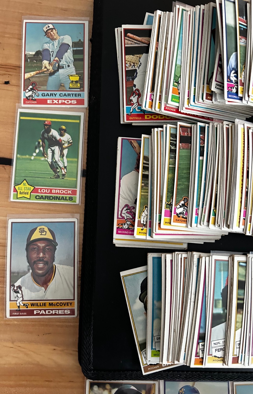1976 Topps Baseball Partial Set of 596 Cards - VG/EX - No Duplicates | eBay