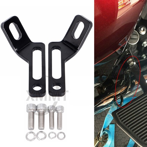 Rear Anchor Tie-Down Mounts Bracket For Harley Road King Electra Glide ...