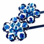 USA Bobby Pin Rhinestone Crystal Hair Clip Hairpin Jeweled Vintage ...