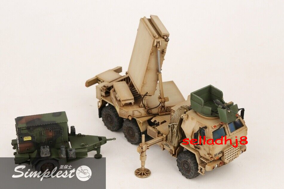 Simplest 1/72 U.S. Army AN/TPQ53 Anti-Artillery Radar Painted Finished ...