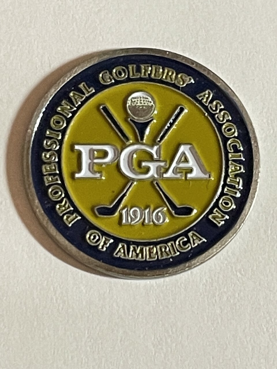 PGA Professional Golfers' Association 1" Flat Coin Style Golf Marker ...